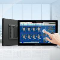 China 15.6 Inch Industrial Lcd Touch Screen Monitor 4GB Memory Capacitive Touch PC for sale