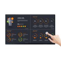 China 128G ROM 75 Inch Smart Interactive Whiteboard Ir Touch For Teaching Business Office for sale