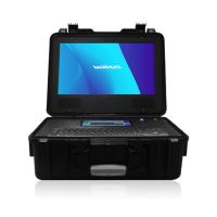 China NFC 1D 2D Barcode Scanner Rugged Custom Computer 15.6inch With 13000mah Battery for sale