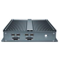 China Full Alu Fanless small Pc Core I3 I5 I7 2 Lan Vga Hd Embedded Mini Computer for sale