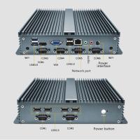 China Full Alu Fanless small Pc Core I3 I5 I7 2 Lan Vga Hd Embedded Mini Computer for sale