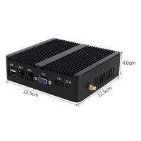 China Industrial Mini Pc Dual Core I3 I5 7167u 7267u Ddr3 Small Size Desktop 6xusb Vga Hd for sale