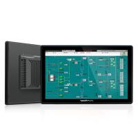 China J1900/I3/I5 CPU 21.5 Inch Touch Screen Industrial Panel PC All In One With 4K Display for sale