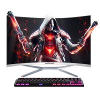 China 23.6inch All-in-one Gaming PC with Curved Screen and No CD ROM Optical Drive Black for sale
