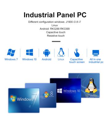 China Capacitive Touch Screen 19 Inch Panel PC with 4GB RAM 64GB SSD and Oem Optional WPNA for sale