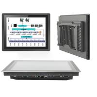 China Wpna 17 Inch Black Aluminium Alloy Case I3 4gb 64gb Touch Screen Industrial Panel Pc for sale
