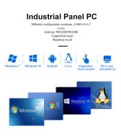 China Stock 21.5'' Industrial Pc with J1900/I3/I5/I7/RK3288/RK3399 CPU and High Definition for sale