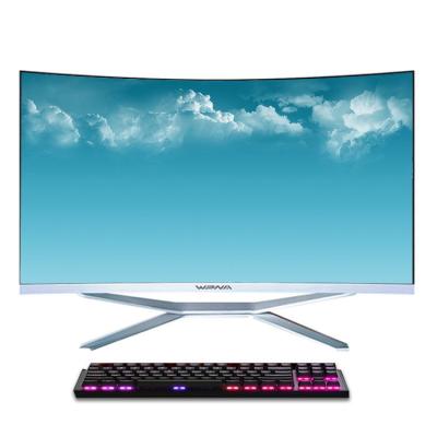 China 27 Inch Intel Core I3/i5/i7 Frameless Monoblock All In One Desktop Computer For Student for sale