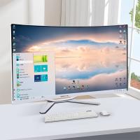 China Oem/odm Customized 23.6 Inch Core I7 Graphic Card Curved Screen Desktop Laptops Gaming for sale