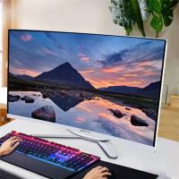 China Curved 27 Inch All In One Pc with Intel Core I5 Processor and Included Mouse Keyboard for sale
