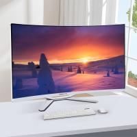 China 27 inch White Aio Computer with Curved Screen I3/I5/I7 Cpu and 4g Graphic Card 2- for sale