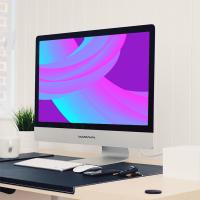 China 27 Inch Core I5 3340M 8G 256G SSD Office All In One Desktop Computer For Business Work for sale