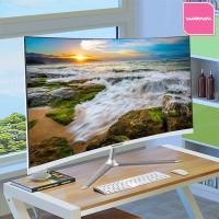 China 23.8 Inch Dedicated Card Curved Screen Desktop All in One PC Gaming with Intel Core I5 for sale