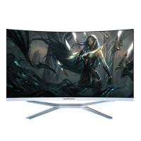 China 32 Inch All-in-one Gaming PC With Curved Screen And No CD ROM Optical Drive Black for sale