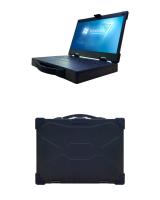 China 15.6 Inch Support I7/i5/i3 CPU With 2*fan 1366*768 Resolution Industrial Grade Downward Portable Industrial Computer for sale