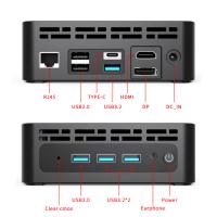 China 2023 Newest I7 12Th Oem Mini Pc With 1*USBC 4*USB3.0 2*USB2.0 OEM Desktop MiniPC For Home Office Assembled PC Factory Price for sale