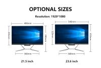 China 24 Inch All-in-One PC Intel Core i7 i5 i3 8GB 16GB 32GB RAM 512GB SSD for sale