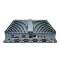 China Fanless Industrial Mini PC Intel Core I5 4GB RAM 6x COM Ports for sale