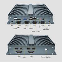 China Fanless Industrial Mini PC Intel Core I5 4GB RAM 6x COM Ports for sale
