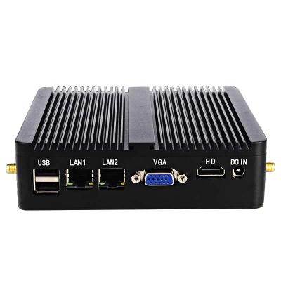 China Intel J4125 Quad Core Mini PC 8GB RAM 128GB SSD Fanless Business Computer for sale