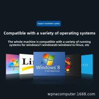 China Fanless Industrial Mini PC Intel Core i5 Quad Core 4GB DDR4 SSD for sale