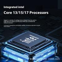 China Fanless Industrial Mini PC Intel Core i5 Quad Core 4GB DDR4 SSD for sale