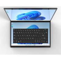 China 2025 14+14 Inch Dual Screen Touch Laptop Intel N95 16GB RAM 512GB SSD for sale