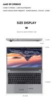 China AMD Ryzen 5 4600H 16GB RAM 512GB SSD 15.6 Inch IPS Laptop for sale