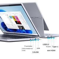 China 14.1 Inch Yoga Laptop Intel N95 16GB RAM 512GB SSD Win 11 Pro for sale