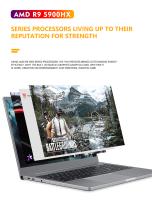 China AMD Ryzen 9 4900H 16GB DDR5 512GB SSD 15.6
