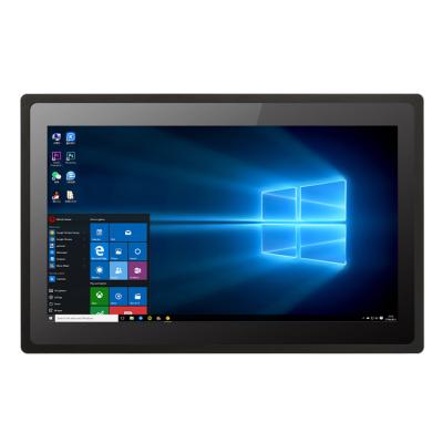 China 21.5 Inch Industrial Fanless Panel PC with 10-Point Capacitive Touch for sale