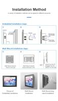 China 23.6 Inch Industrial Panel PC with 10-Point Capacitive Touch Screen for sale