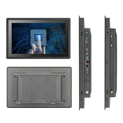 China 21.5 Inch Industrial Fanless Panel PC with FHD Touch Screen for sale