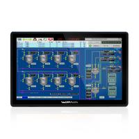 China 21.5 Inch Industrial Tablet PC with 10 Points Capacitive Touch Screen and 7/24 Working All in One Panel PC for sale