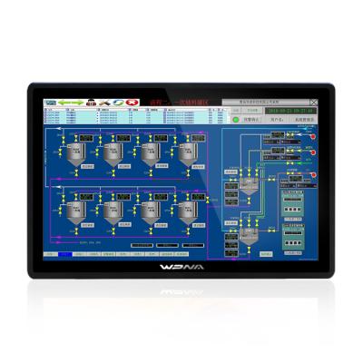 China 21.5 Inch Industrial Tablet PC with 10 Points Capacitive Touch Screen and 7/24 Working All in One Panel PC for sale