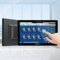 China 21.5 Inch Industrial Tablet PC with 10 Points Capacitive Touch Screen and 7/24 Working All in One Panel PC for sale