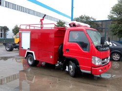 china 2 ton fire water truck
