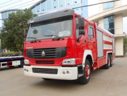 12000 liters 6*4 SINO water fire truck