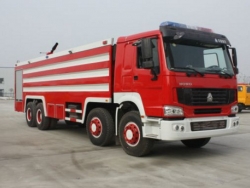SINO HOWO 8*4  engine sino fire fighting truck