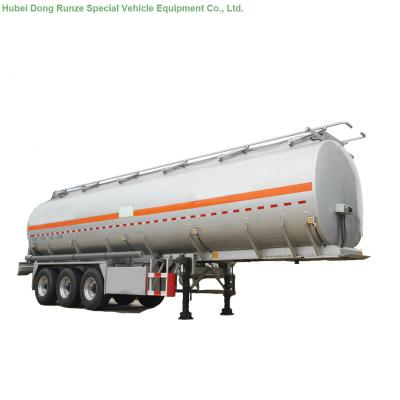 China 40 -44 Cbm 3 Axle Stainless Steel Tanker Semi Trailer  40KL - 44K Liter for sale