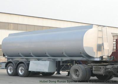 China 2 Axles Stainless Stee Water Tank Semi Trailer For Health Water Transport  30T- 35Ton for sale