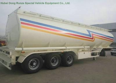 China 52m3   Fuel Tanker Semi Trailer  3 Axles 4 Compartments For Diesel ,Oil , Gasoline, Kerosene  Transport for sale