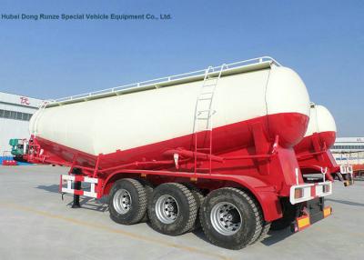 China 56-60cbm Tri Axle Bulker Cement Tank Trailer High Loading Capacity Customized for sale
