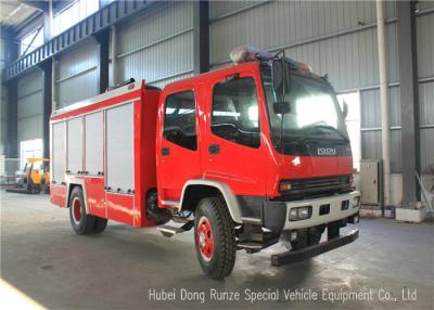 China ISUZU FVR EURO5 Water Foam Fire Fighting Vehicles For Fireman Department for sale