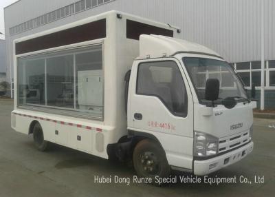 China ISUZU Mobile LED Billboard Truck With Scrolling Light Box For Sales Promotion AD for sale