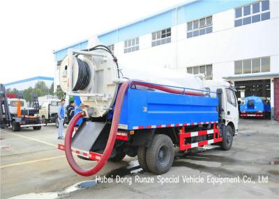 China Vacuum Jetting Truck With High Pressure Jetting Pump and Vacuum Pump 5500Liters for sale