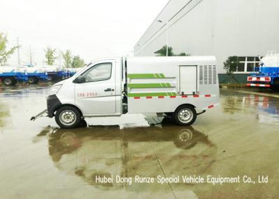 China Mini High Pressure Washing Truck For Road Washing and Jetting Sewer 1000 Liters for sale