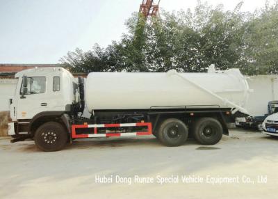 China JAC LHD  4x2 10 Wheeler Sewage Suction Tanker Truck With Vacuum Pump 16m3 for sale