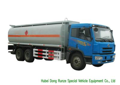 China FAW 6x4 Diesel Oil Tanker Truck For Transportation With PTO Fuel  Pump 19CBM for sale
