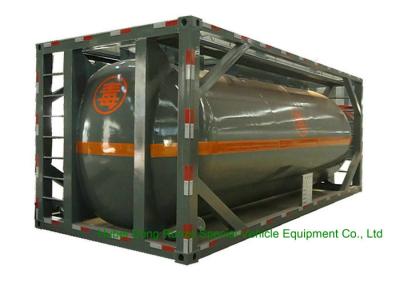 China 316 Stainless Steel ISO Tank Container 20 FT For Hazardous Liquids Road transport for sale